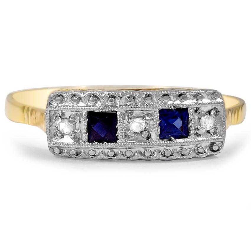 Edwardian Sapphire Vintage Ring | Valda | Brilliant Earth