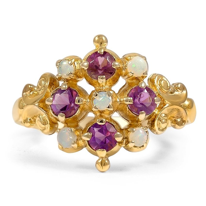 Victorian Opal Vintage Ring | Christy | Brilliant Earth