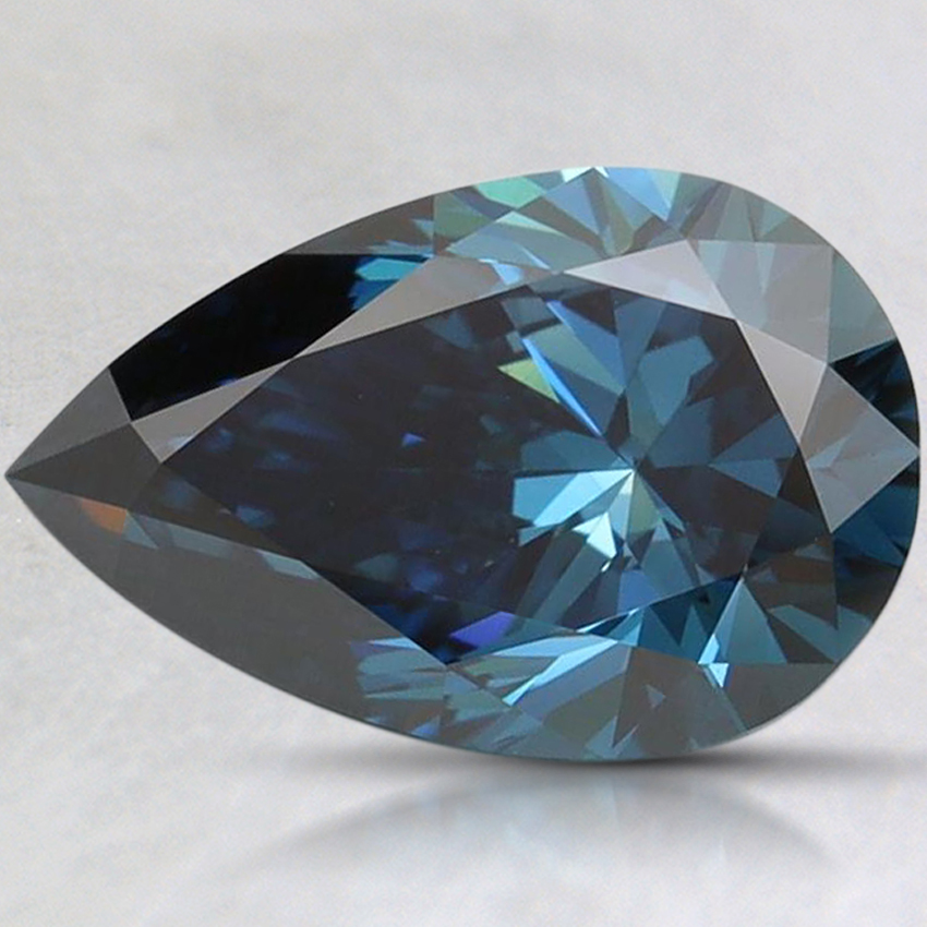 2.01 Ct. Fancy Vivid Blue Pear Lab Created Diamond | 6256392A