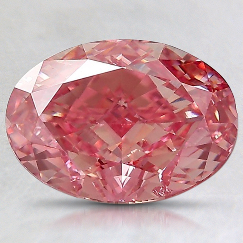 2.26 Ct. Fancy Brownish Red Oval Lab Created Diamond | 6240956Y