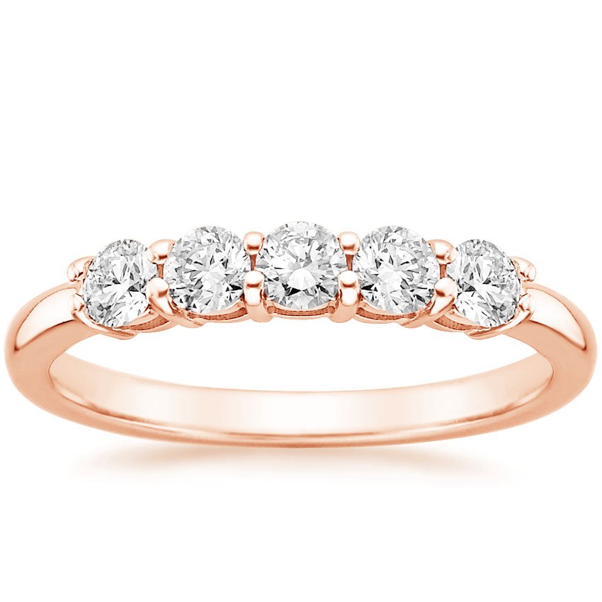 Classic Five Stone Diamond Ring (1/2 ct. tw.) | Brilliant Earth