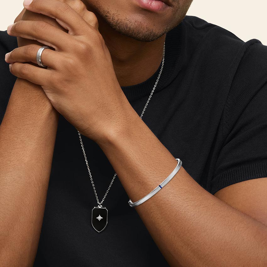 Apollo Sapphire Bangle Bracelet