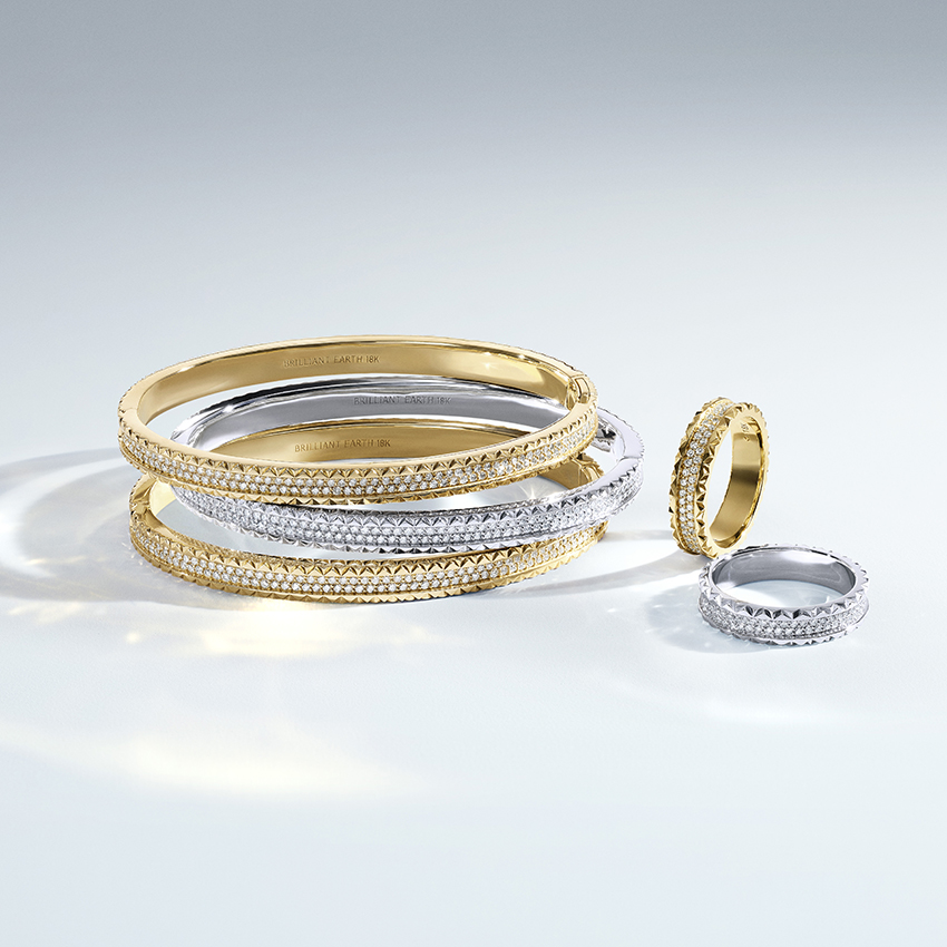 Sol Diamond Ring (1/2 ct. tw.) in 18K White Gold