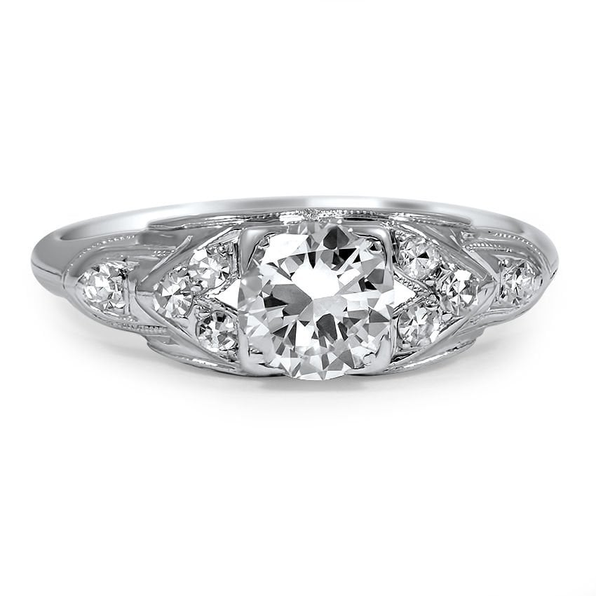 Art Deco Diamond Vintage Ring | Ema | Brilliant Earth