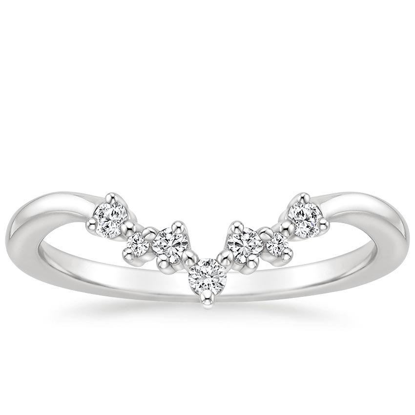 Offset Contour Diamond Ring | Caris | Brilliant Earth