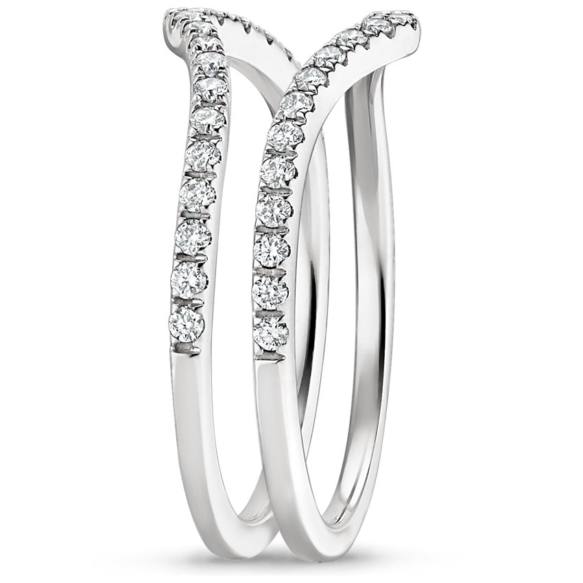Flair Nested Diamond Ring Stack | Brilliant Earth