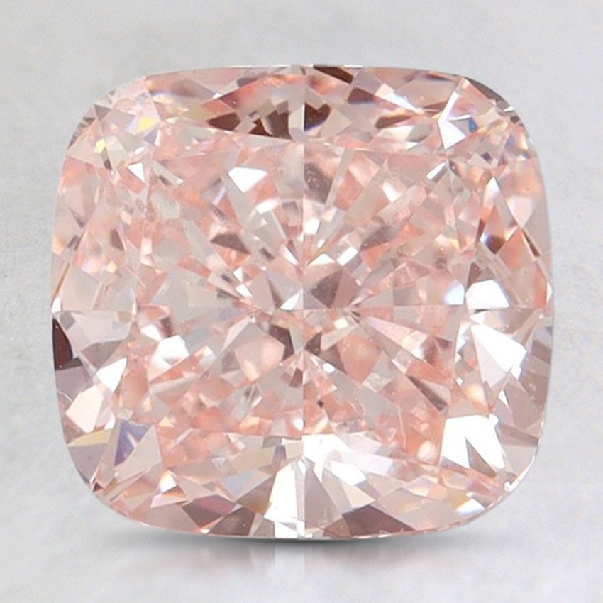 3.06 Ct. Fancy Pink Cushion Lab Created Diamond | 5949752A