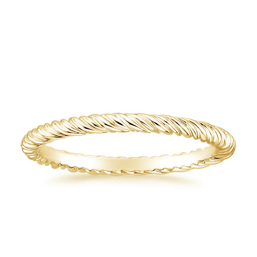 Rope Ring in 18K Yellow Gold