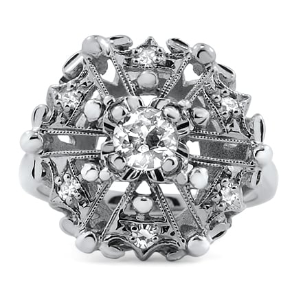 Art Deco Diamond Vintage Ring | Patty | Brilliant Earth