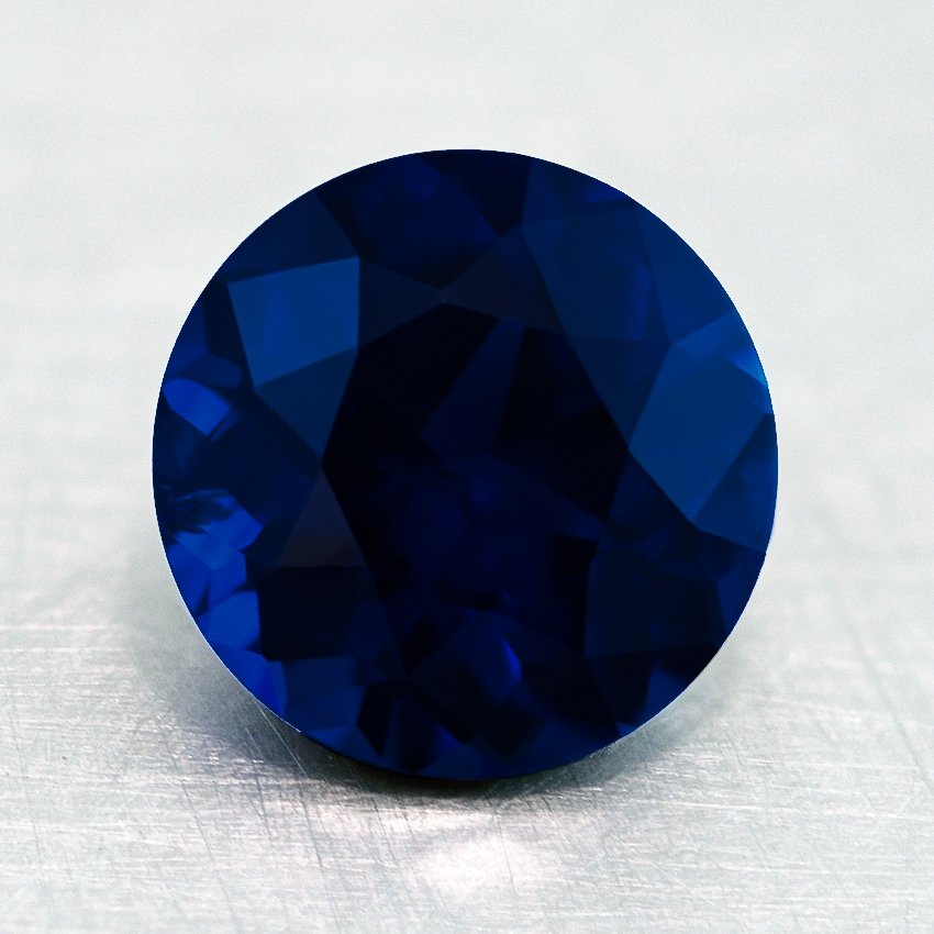7mm Premium Blue Round Sapphire | SBSL7.0RD2_5