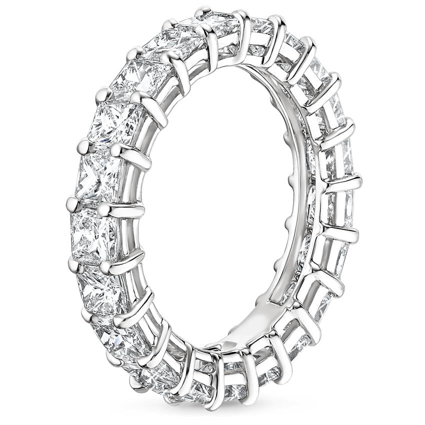 Princess Eternity Diamond Ring (4 ct. tw.) in Platinum