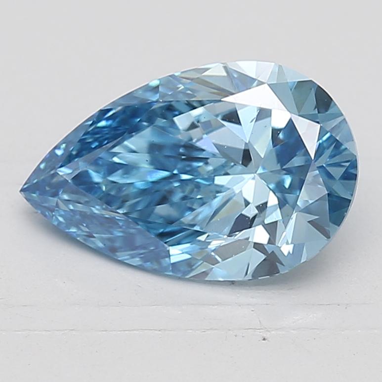 2.00 Ct. Fancy Vivid Blue Pear Lab Created Diamond | 5948995A