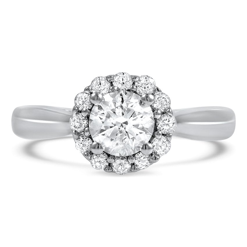 Retro Diamond Vintage Ring | Sylvia | Brilliant Earth