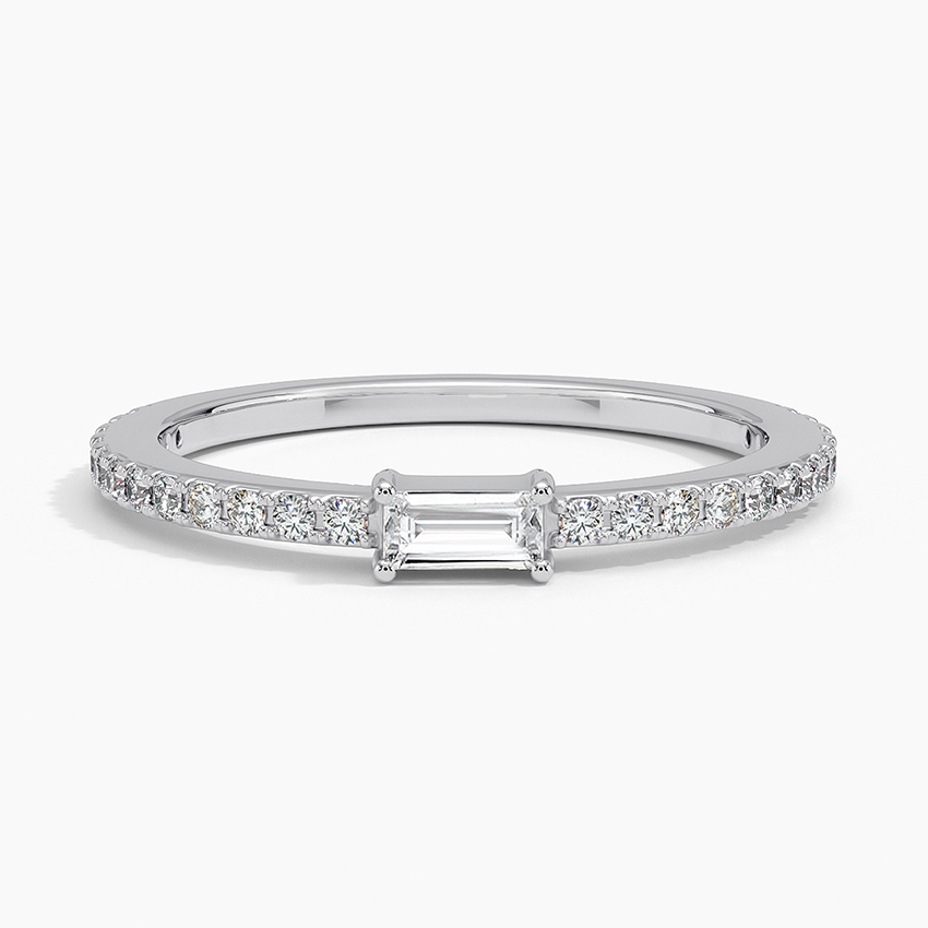 Baguette Diamond Stackable Ring | Rita | Brilliant Earth