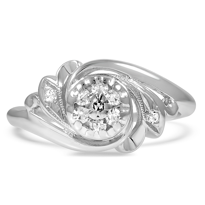 Retro Diamond Vintage Ring | Reedly | Brilliant Earth