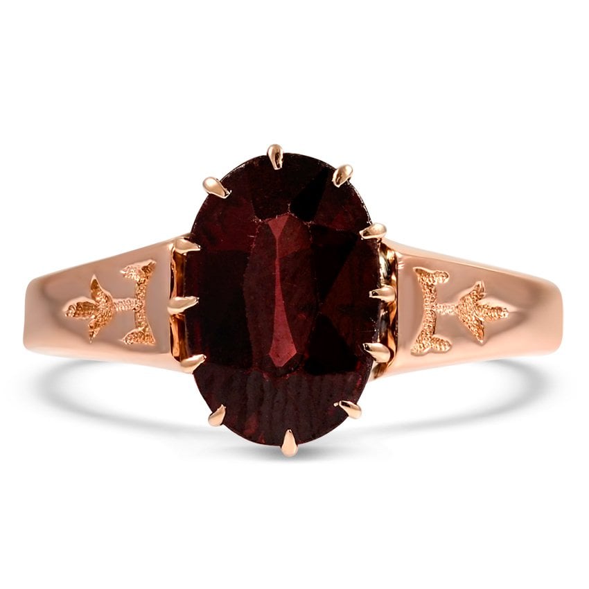 Victorian Garnet Cocktail Ring | Inyri | Brilliant Earth