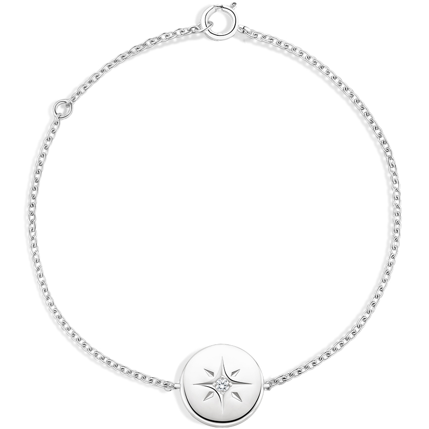 Diamond Accented Bracelet | North Star | Brilliant Earth
