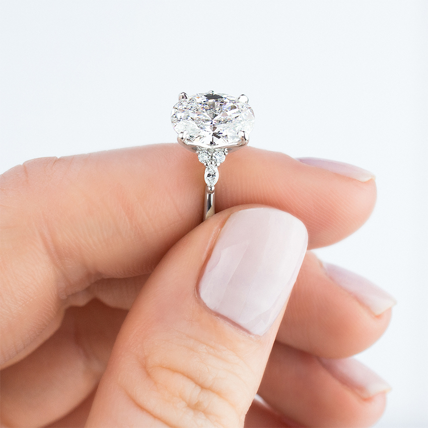 14K Rose Gold Nadia Diamond Ring