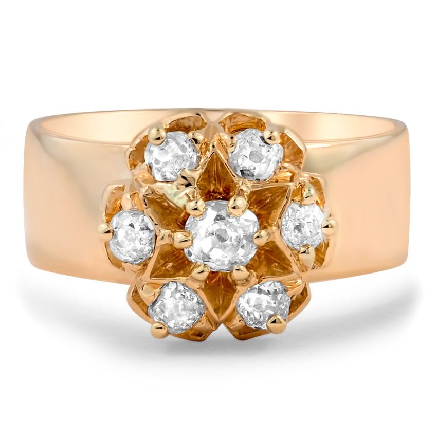 Victorian Diamond Cocktail Ring | Talissa | Brilliant Earth