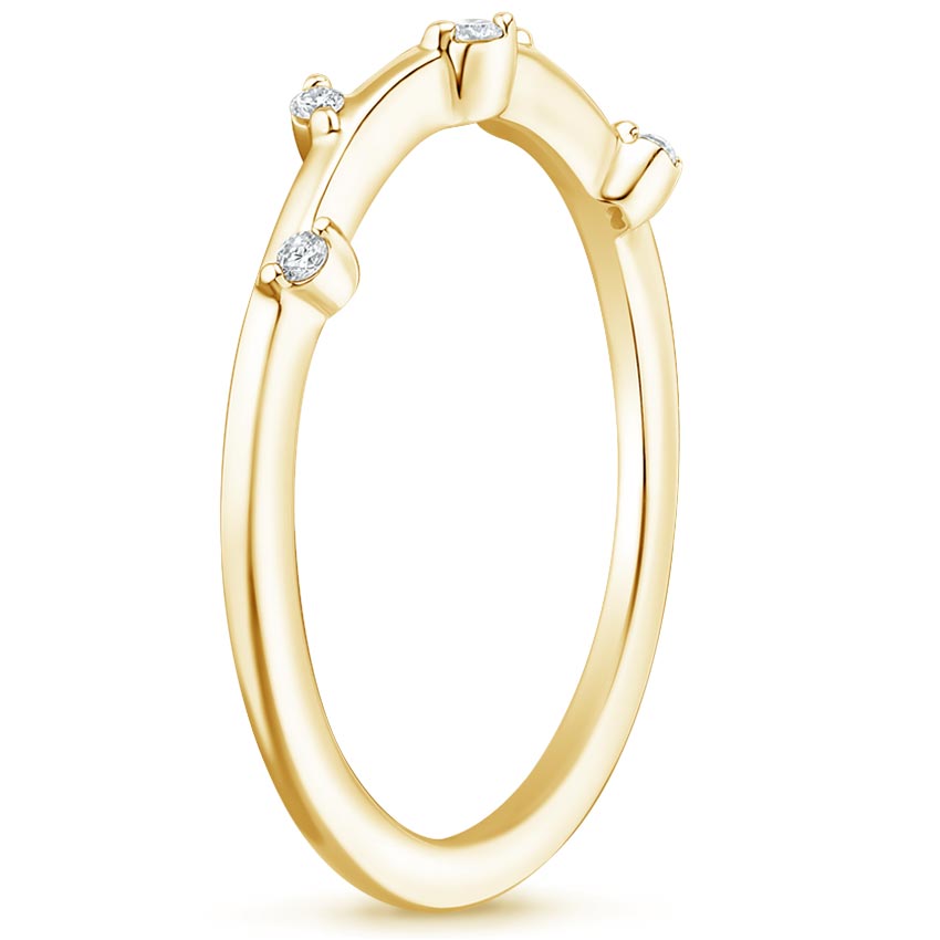 Fiona Diamond Ring in 18K Yellow Gold
