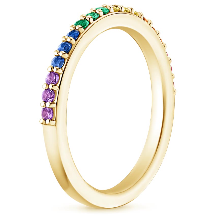 Rainbow Ring in 18K Yellow Gold