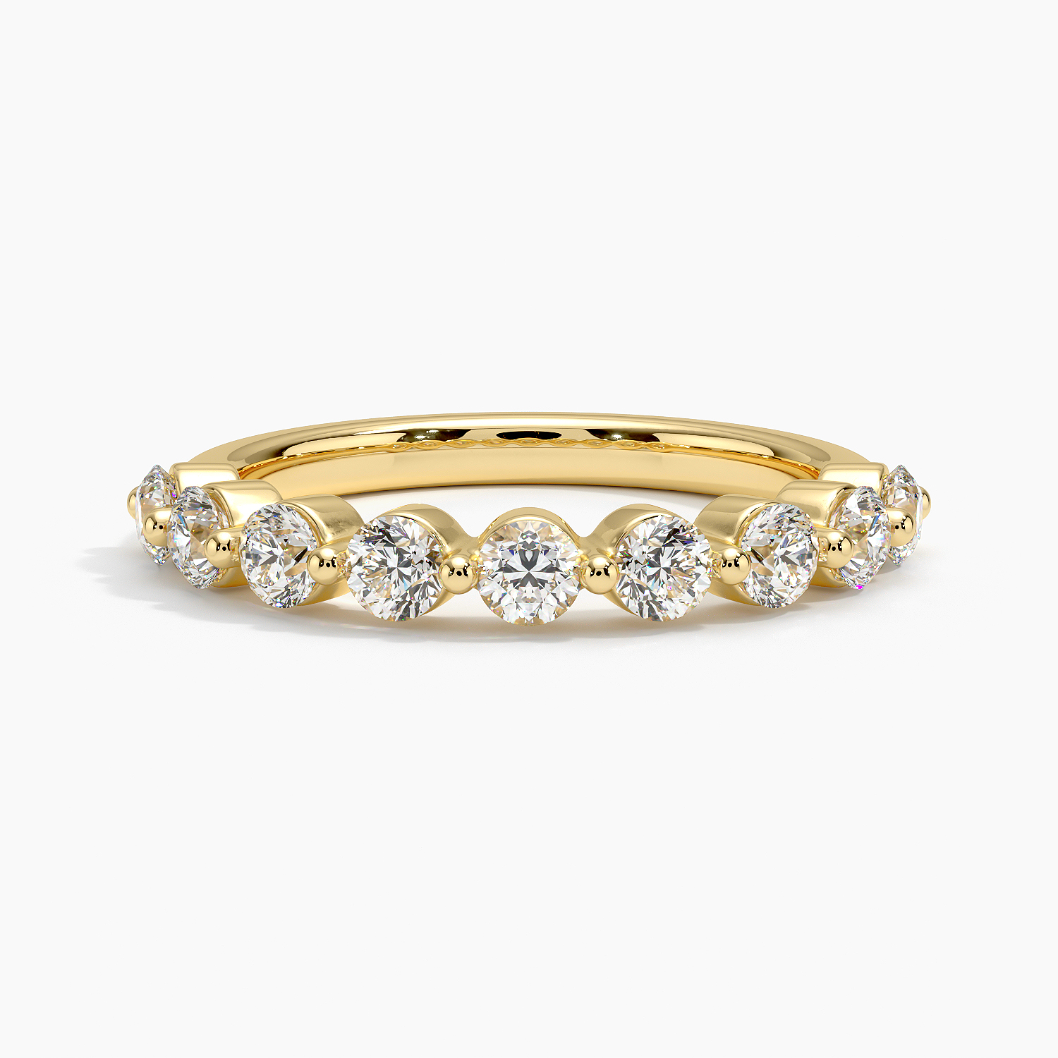 Luxe Single Shared Prong Lab Diamond Ring | Monaco | Brilliant Earth