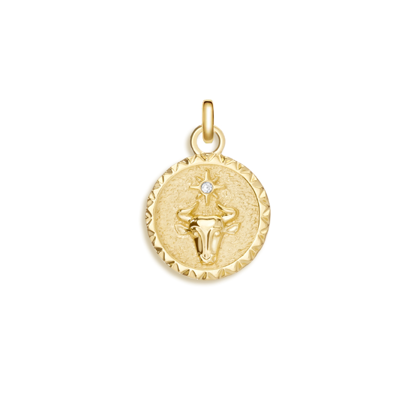 Taurus Zodiac Diamond Charm - Brilliant Earth