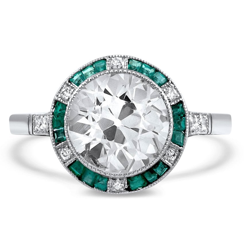 Art Deco Diamond Vintage Ring | Tallisa | Brilliant Earth