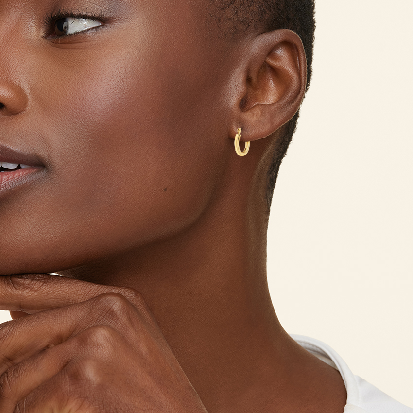 2mm Medium Perfect Hoop Earrings