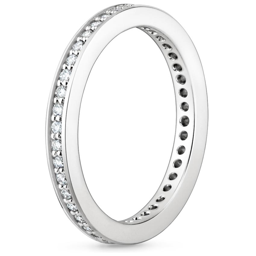 Starlight Eternity Diamond Ring (1/3 ct. tw.) in Platinum