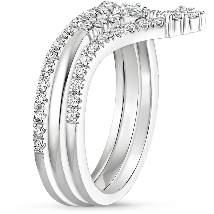 Luxe Diamond Ring Stack | Crown | Brilliant Earth