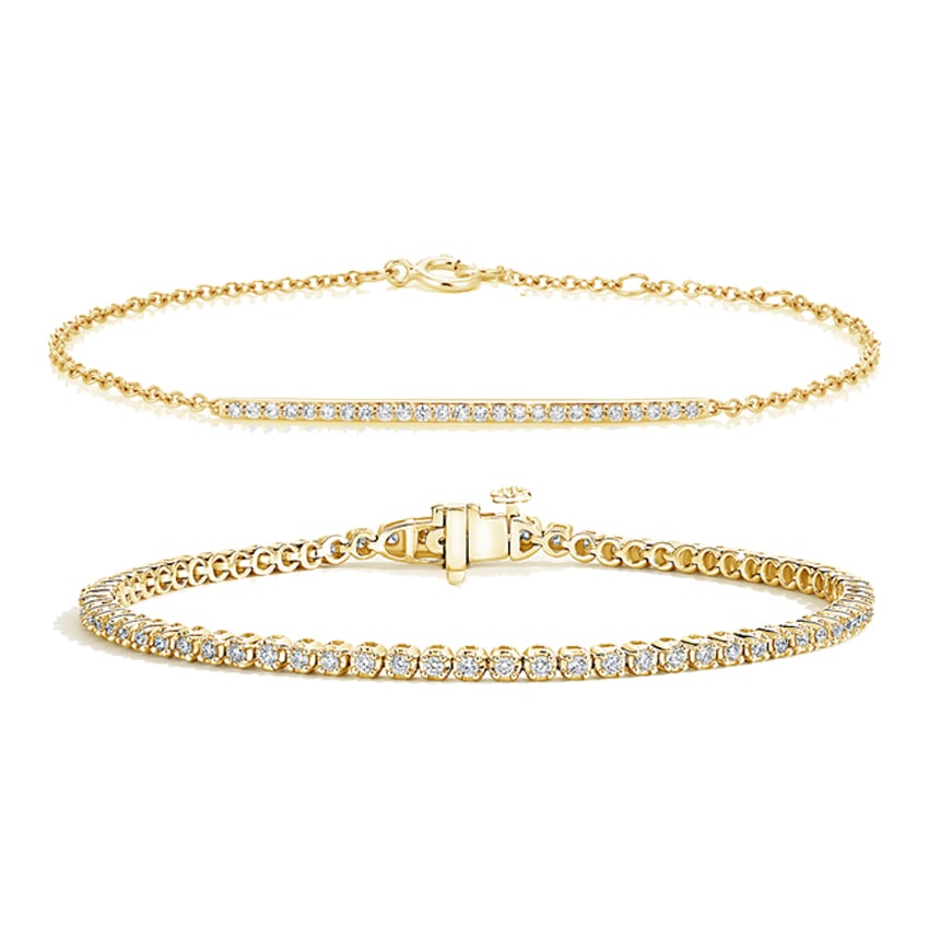 The Maximalist Diamond Bracelet Set - Brilliant Earth