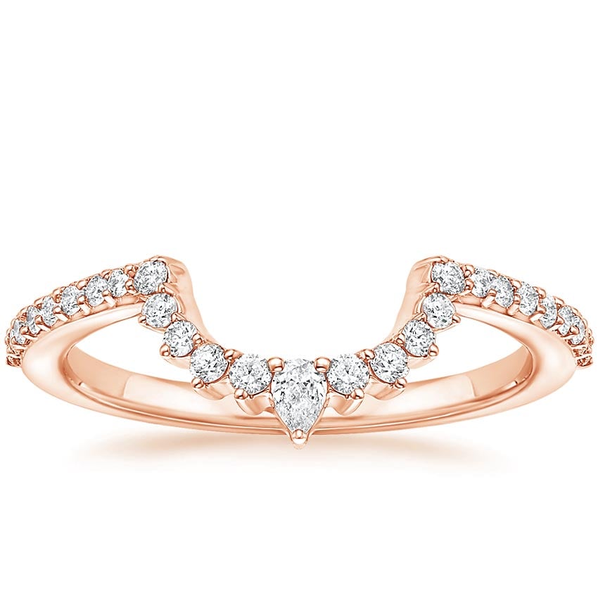 Luxe Elongated Curved Diamond Ring | Brilliant Earth