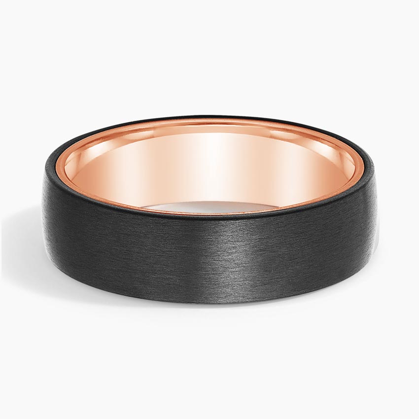 Grayson 6.5mm Wedding Ring in 14K Rose Gold