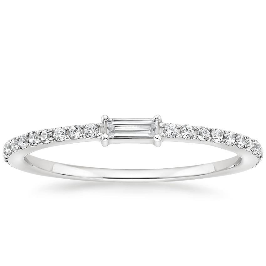 Baguette Diamond Stackable Ring | Rita | Brilliant Earth