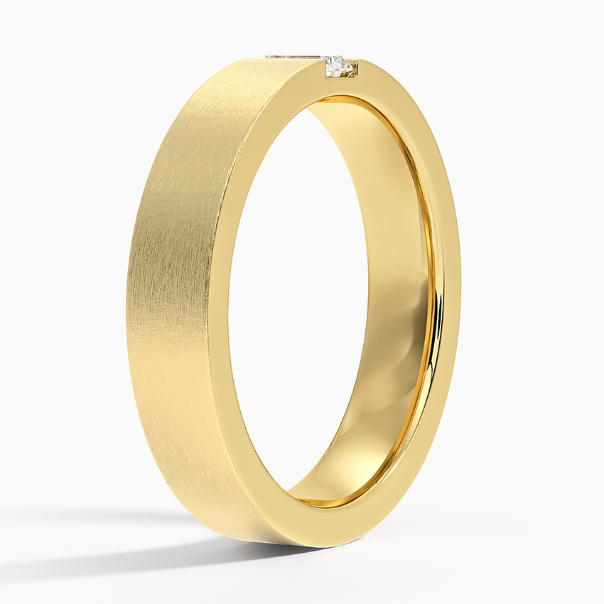 Luxe Apollo Diamond 5.5mm Wedding Ring