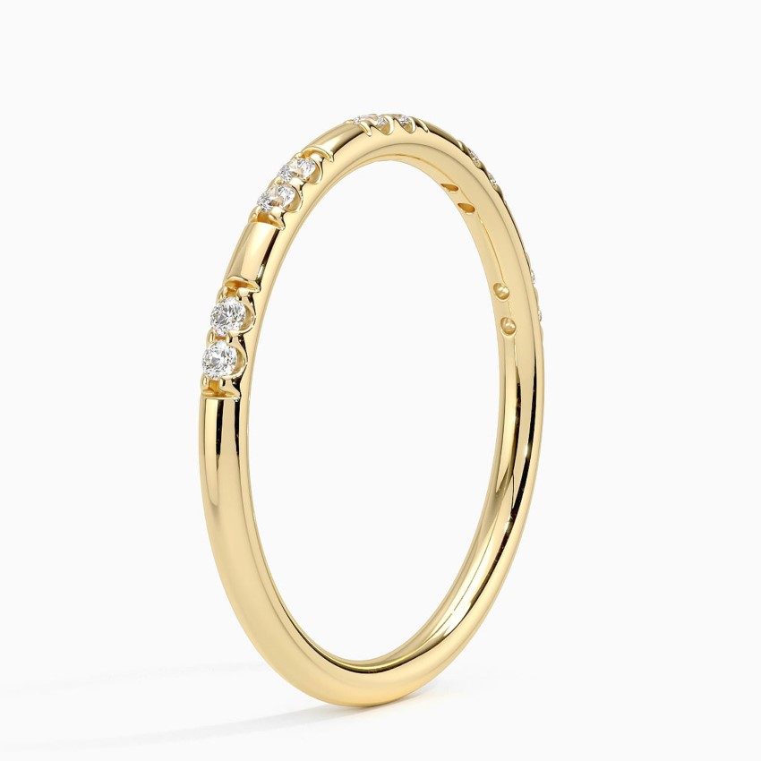 Duo Diamond Ring in 18K Yellow Gold