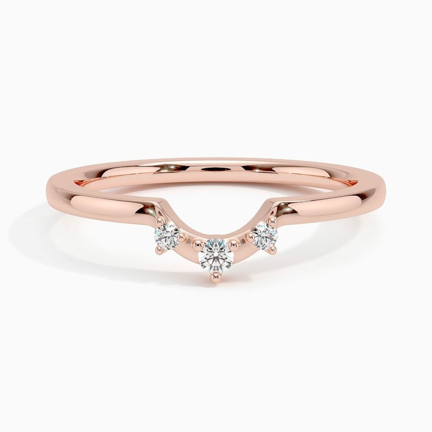 Spaced Round Diamond Stackable Nesting Ring | Mini Trio | Brilliant Earth