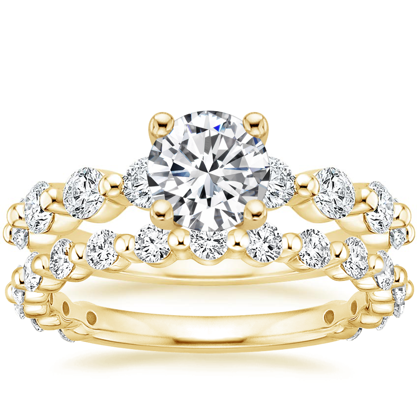 18K White Gold Monaco Diamond Ring (2/3 ct. tw.) with Luxe Marseille ...