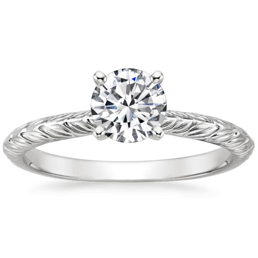 Leaf Engagement Ring | Garland | Brilliant Earth