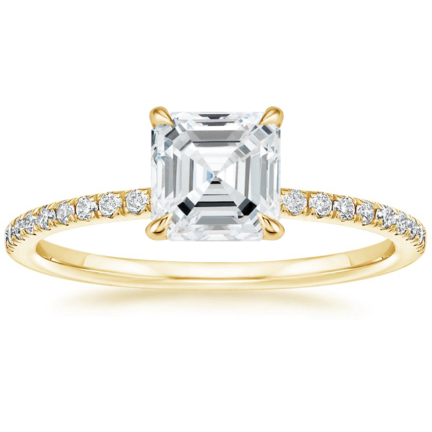 Diamond Accented Petal Ring | Petal | Brilliant Earth
