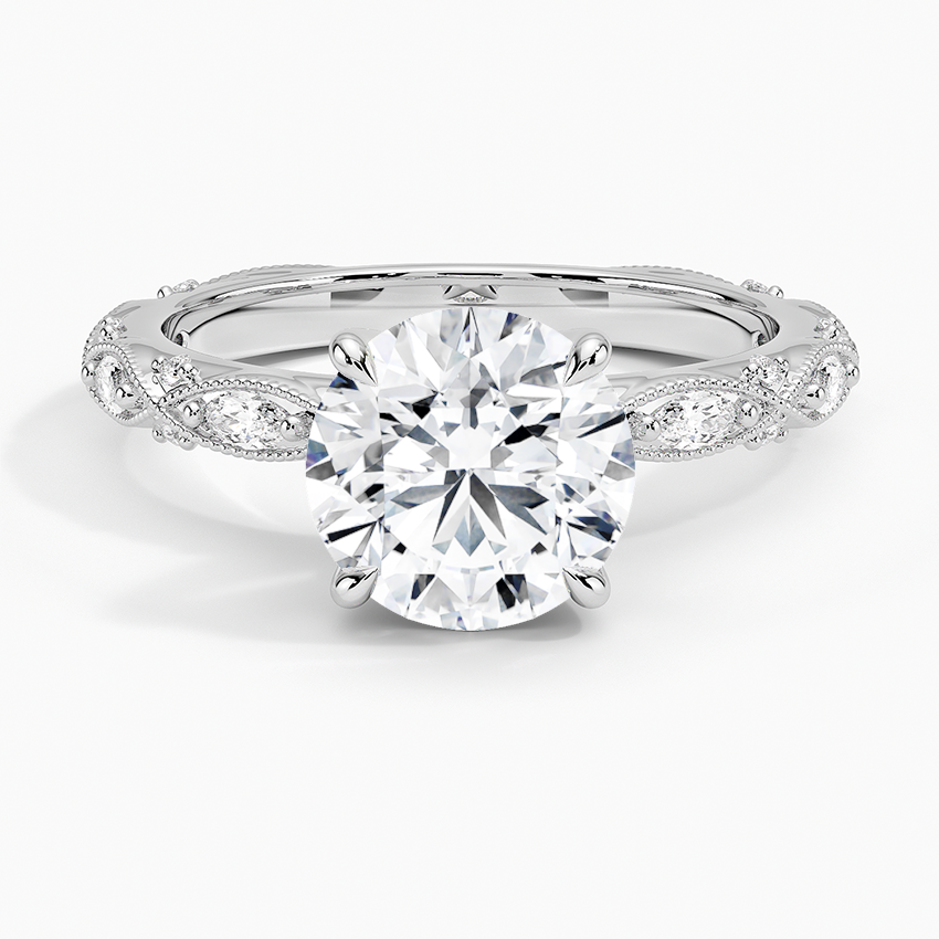 Milgrain Engagement Ring | Celestia