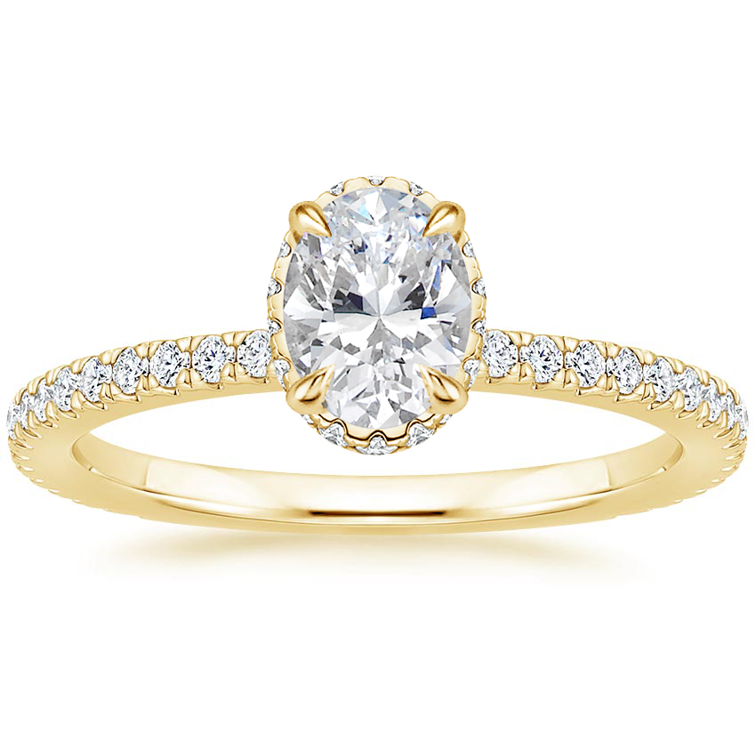 Double Hidden Halo Engagement Ring | Gala | Brilliant Earth