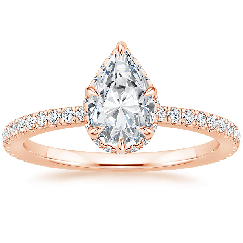 14K Rose Gold Gala Diamond Ring