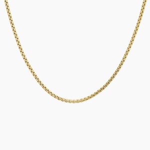Riley 18 in. Box Chain Necklace (2.7mm) in 14K Yellow Gold | Brilliant ...