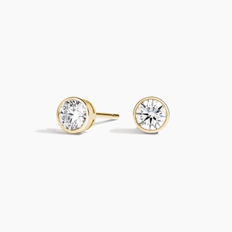 Lab Diamond Stud Earrings - Brilliant Earth