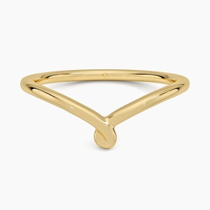Entwined Contour Ring in 18K Yellow Gold | Brilliant Earth