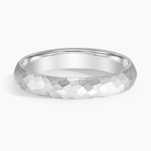 Canyon 4mm Wedding Ring in Platinum | Brilliant Earth