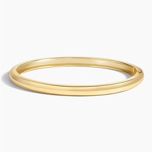 Tube Bangle Bracelet in 14K Yellow Gold | Brilliant Earth